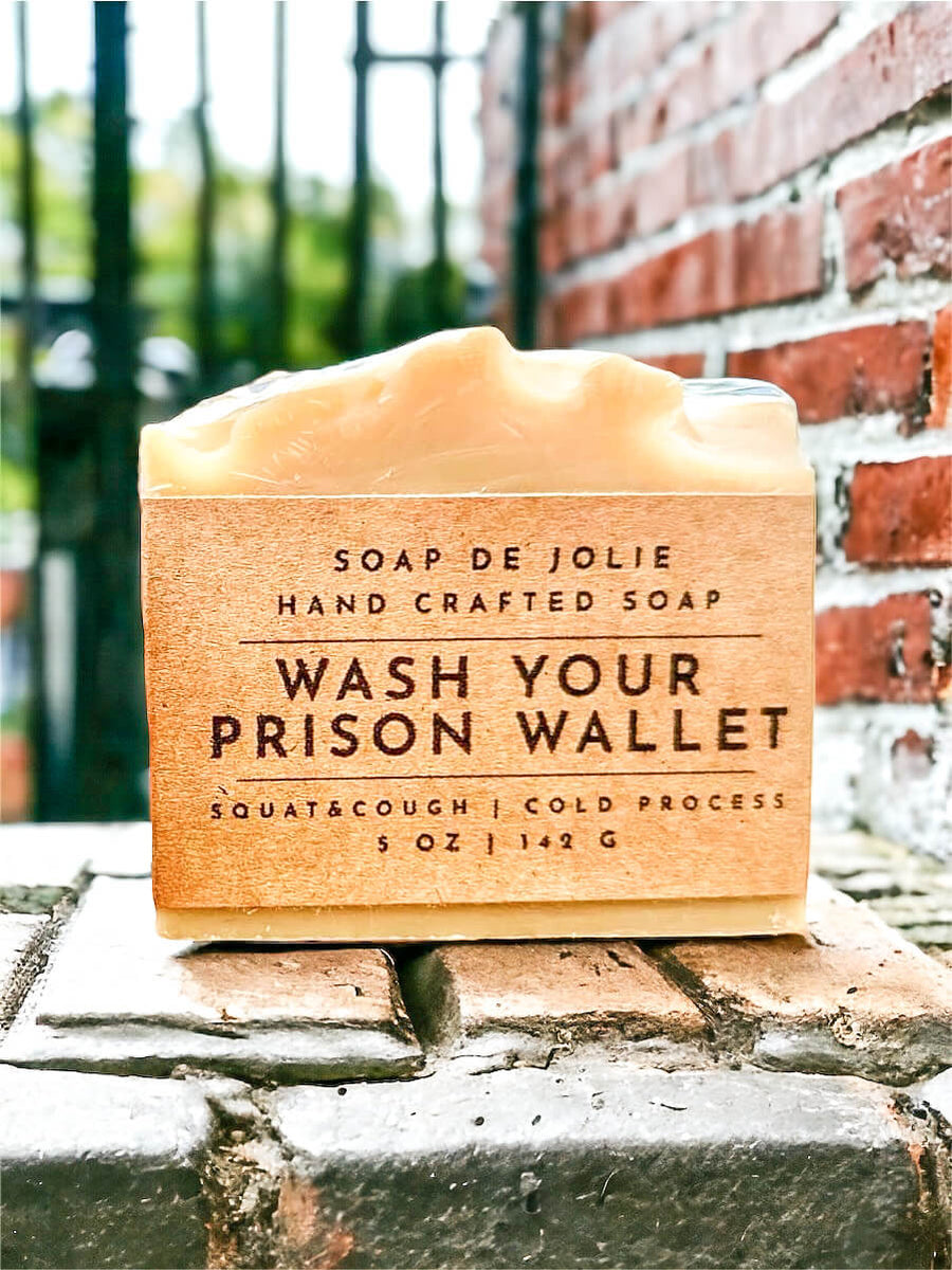 Wash your Prison Wallet_ Handmade_ Natural_ Small Batch_ Cold Process ...